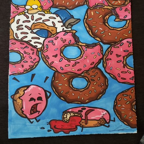 Art | Homer Simpson Dream | Poshmark